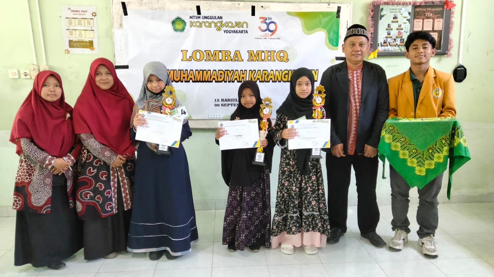 Semarak Milad Muhakarta ke-39 | MTs Muhammadiyah Karangkajen Yogyakarta