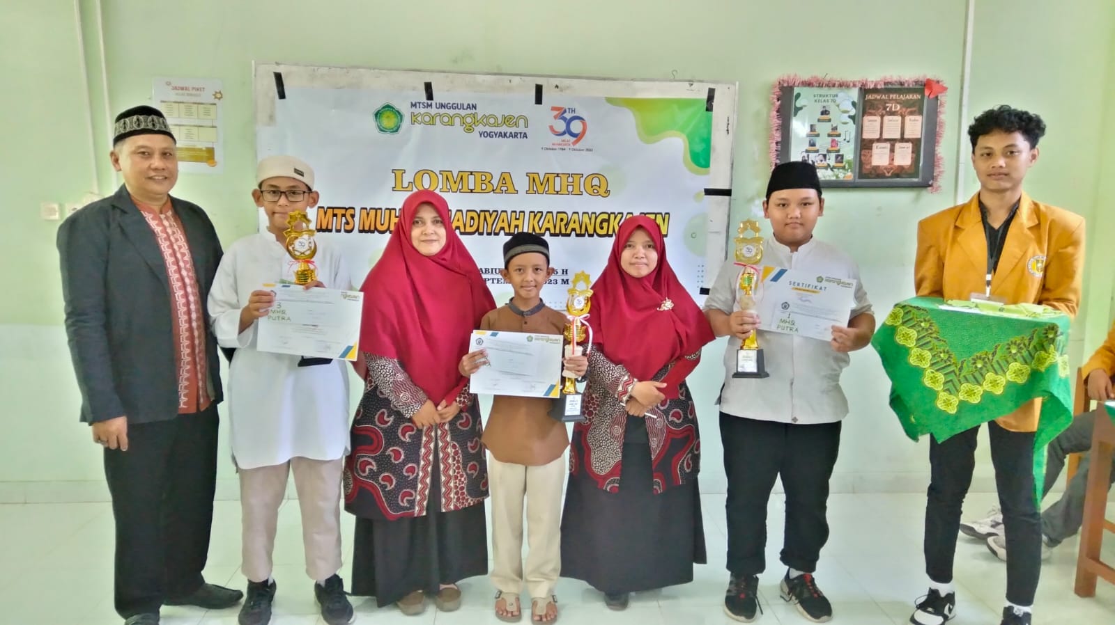 Semarak Milad Muhakarta ke-39 | MTs Muhammadiyah Karangkajen Yogyakarta